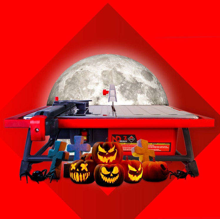 This Halloween you can WIN the newest ND7INREADY tile cutter from RUBI ...