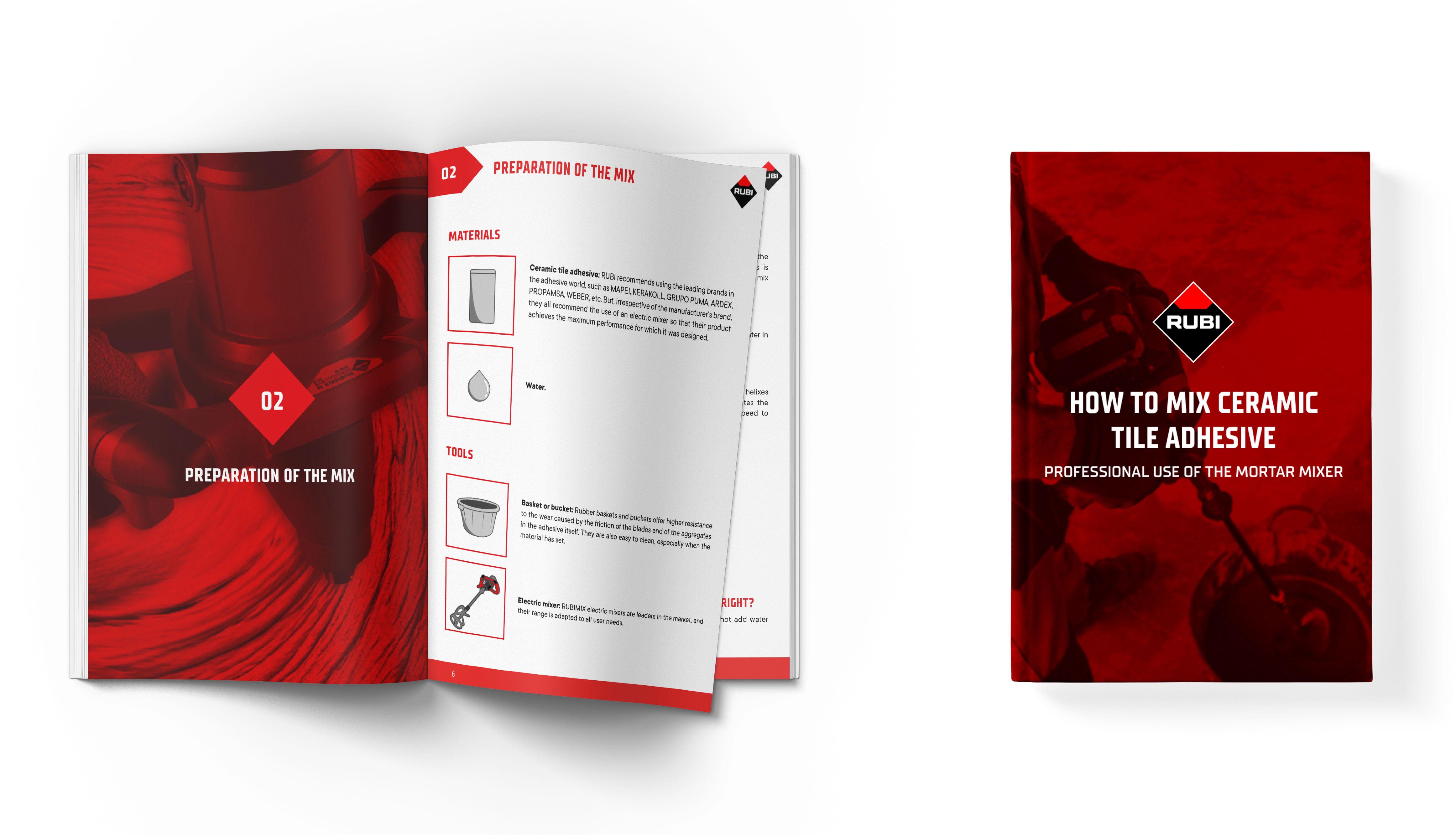 How to mix adhesive for ceramic